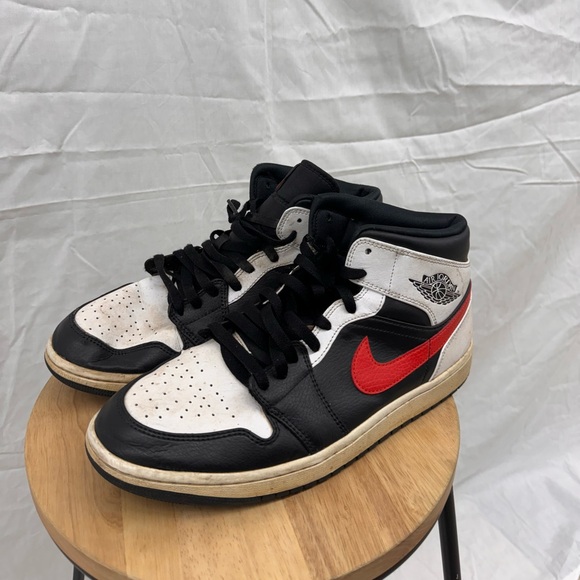 Jordan | Shoes | Air Jordan Mid Chili Red Sneakers | Poshmark